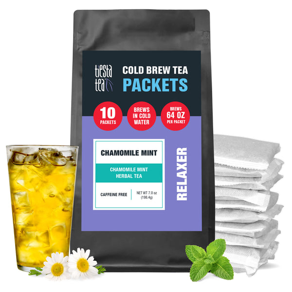Chamomile Mint Cold Brew Tea Packets | Tiesta Tea