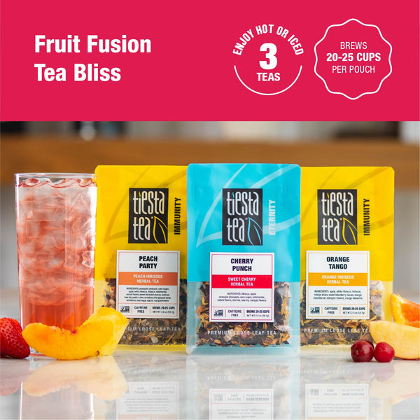 Fruit Frenzy Trio (3 Exotic Fruit Tea Blends) | Tiesta Tea