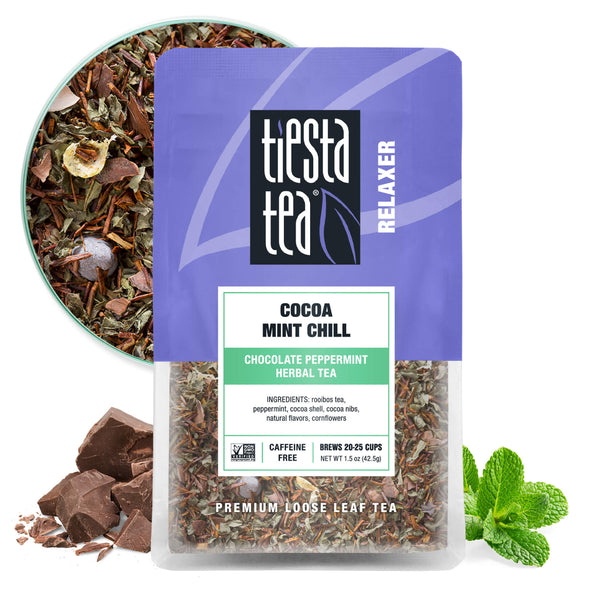 Cocoa Mint Chill (Chocolate Peppermint Herbal Tea) | Tiesta Tea