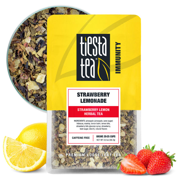 Strawberry Lemonade (Strawberry Lemon Herbal Tea) | Tiesta Tea