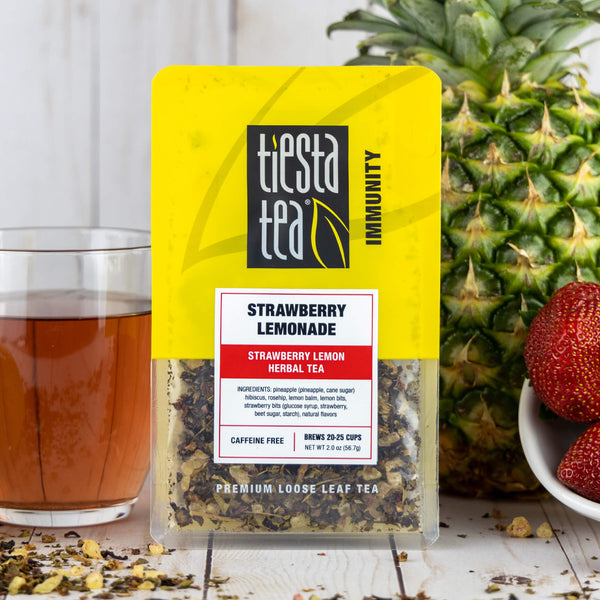 Strawberry Lemonade (Strawberry Lemon Herbal Tea) | Tiesta Tea