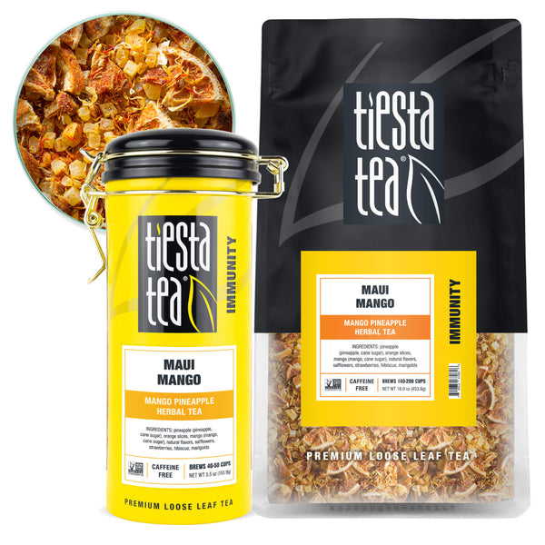Maui Mango (Mango Pineapple Fruit Tea) | Tiesta Tea